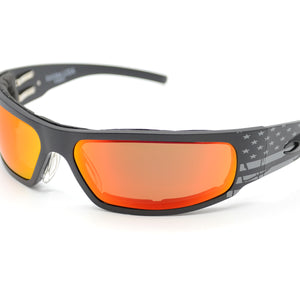 RAZOR Mono Stars and Stripes Prescription Motorcycle Sunglasses ...