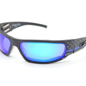 RAZOR - Thin Blue Line Prescription Motorcycle Sunglasses | Icicles ...